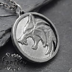 Wolf Amulet,witcher Medallion,wolf Pendant,witcher Pendant,witch ...