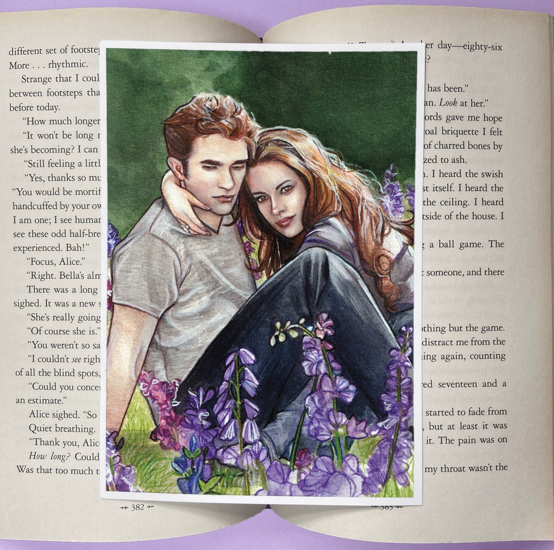 Edward and Bella Art Print - Etsy