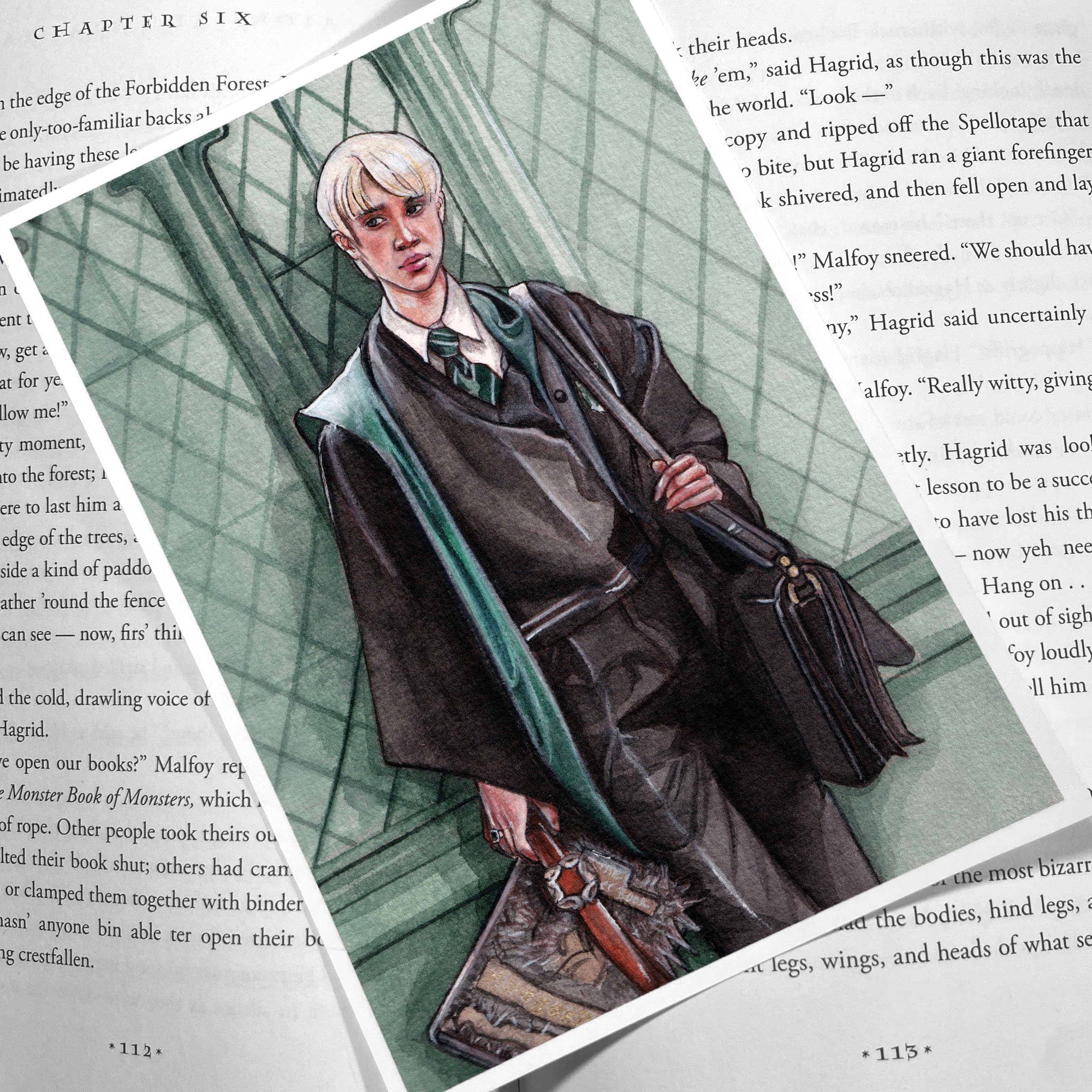 Draco Malfoy Print - Etsy