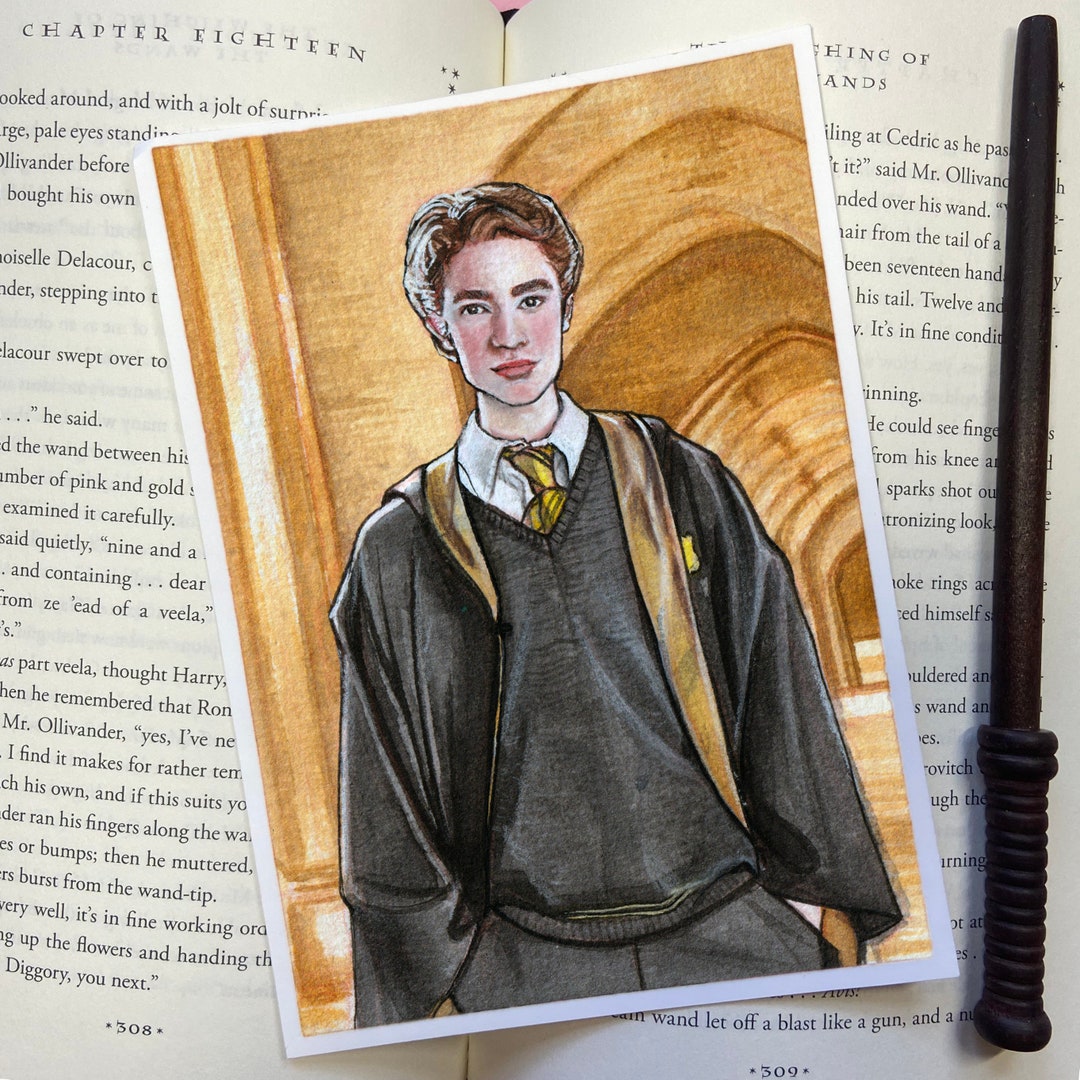 Cedric Diggory Art Print - Etsy