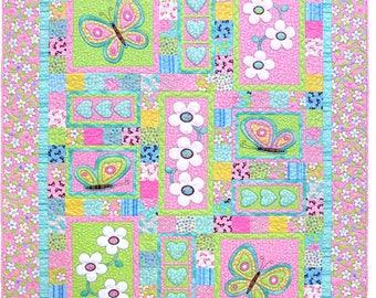 Hippie Flower Quilt Pattern | Etsy