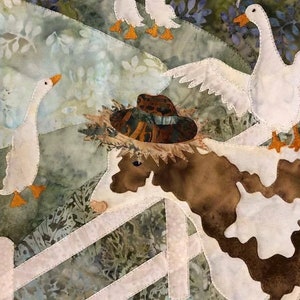 Pine Needles the Gentle Barn Farm Applique Quilt Pattern - Etsy