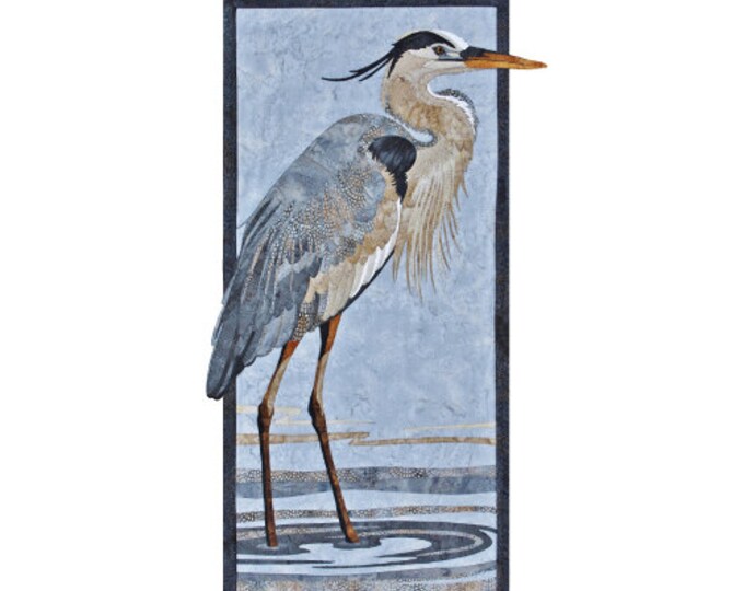 Toni Whitney Design Great Blue Heron Bird Applique Quilt Pattern - Etsy