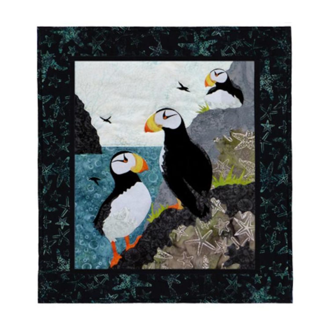 Wildfire Designs Alaska Maritime's Most Wanted Horned Puffin Applique ...