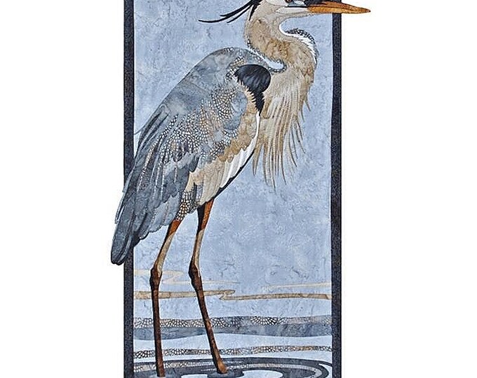 Toni Whitney Design Great Blue Heron Bird Applique Quilt Pattern - Etsy