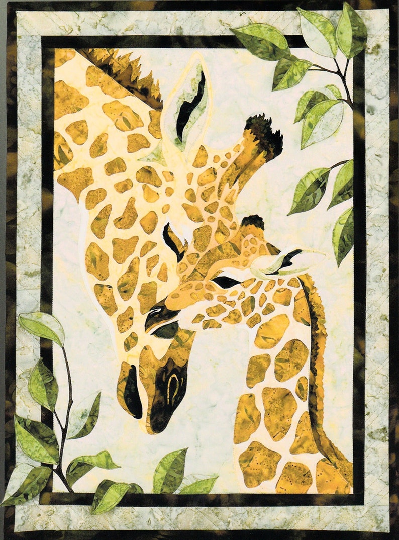 Toni Whitney Design Zirafah Giraffe Applique Quilt Pattern - Etsy