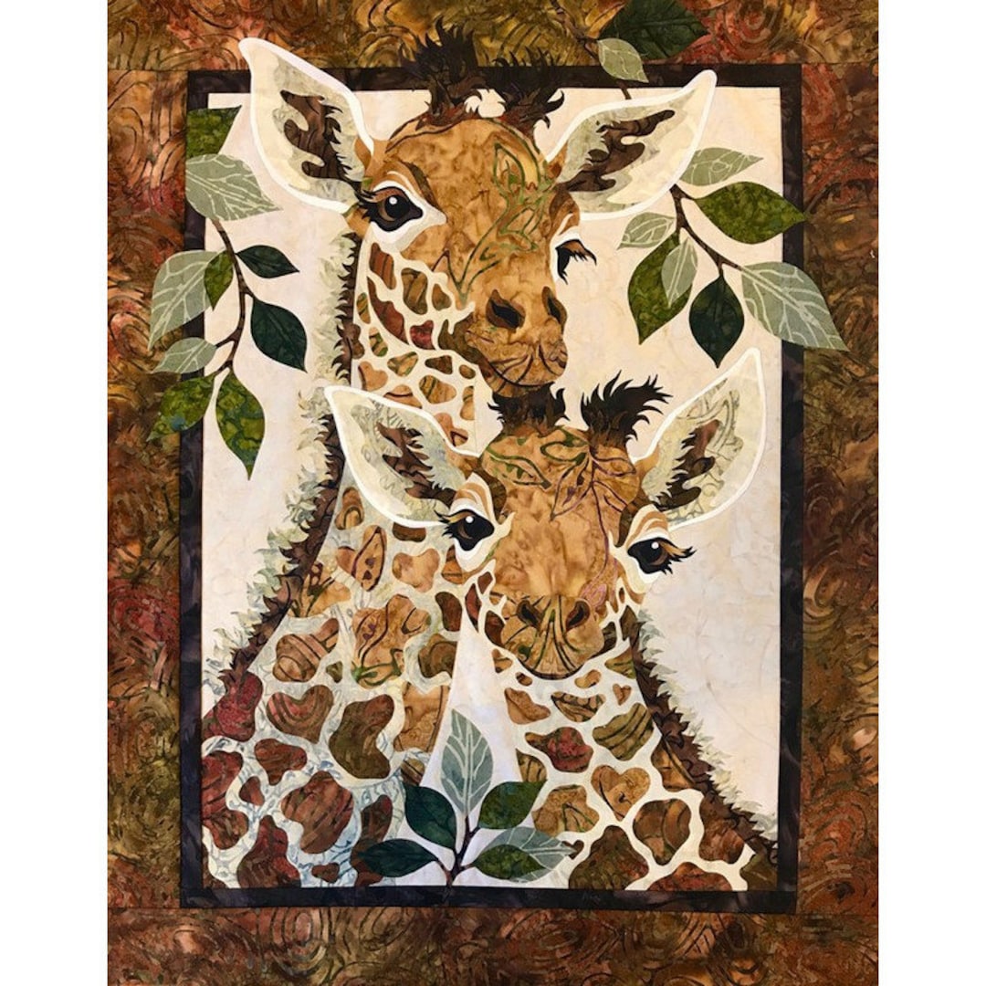 Toni Whitney Design Sweet Hearts Giraffe Applique Quilt Pattern - Etsy
