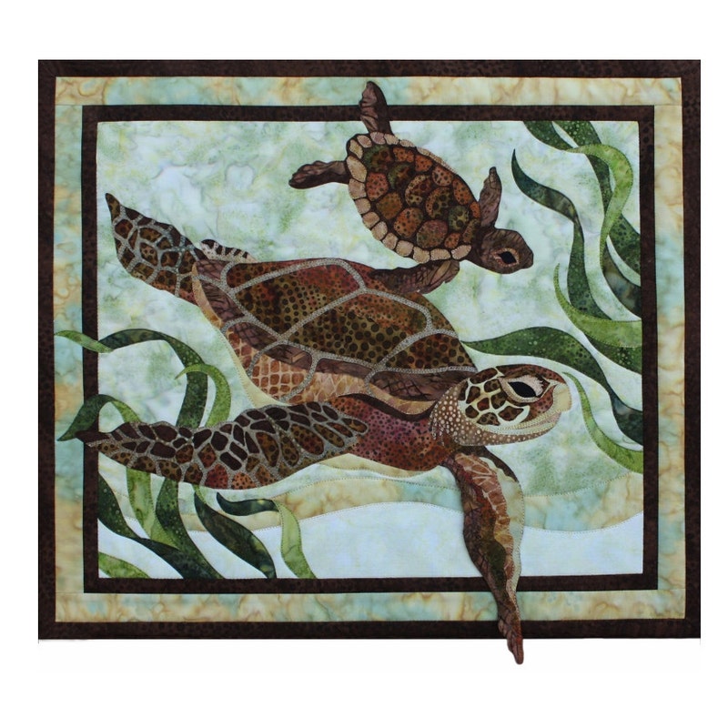 Turtle Quilt Pattern - Etsy