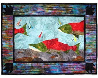 Wildfire Designs Alaska North to Alaska Whale Applique Quilt Pattern - Etsy