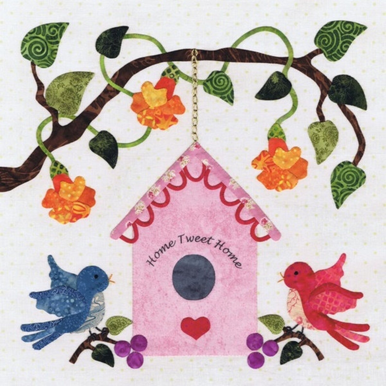 P3 Designs Baltimore Spring Floral Applique Quilt Pattern Set - Etsy