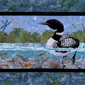 Wildfire Designs Alaska Return to the Wild Loon Laser Cut Applique ...