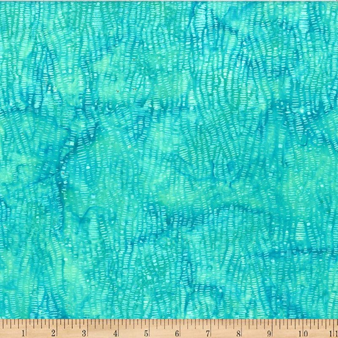 Hoffman Fabrics Betta Fish Lined Texture Batik Fabric W2605-322-betta ...