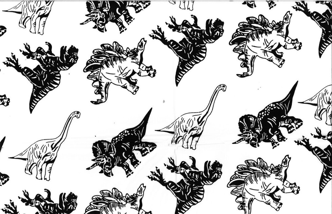 Hoffman Fabrics Oreo Dinosaur Batik Fabric S2339-420-oreo - Etsy