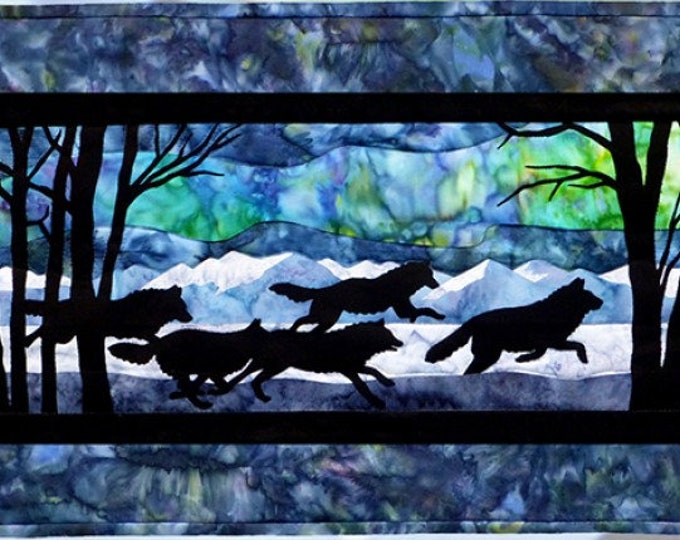 Wildfire Designs Alaska Aurora Nights Thru the Forest Laser Cut ...