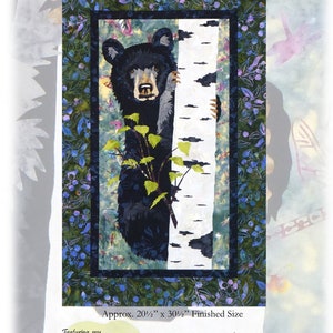 Wildfire Designs Alaska Return to the Wild Black Bear Applique Quilt ...