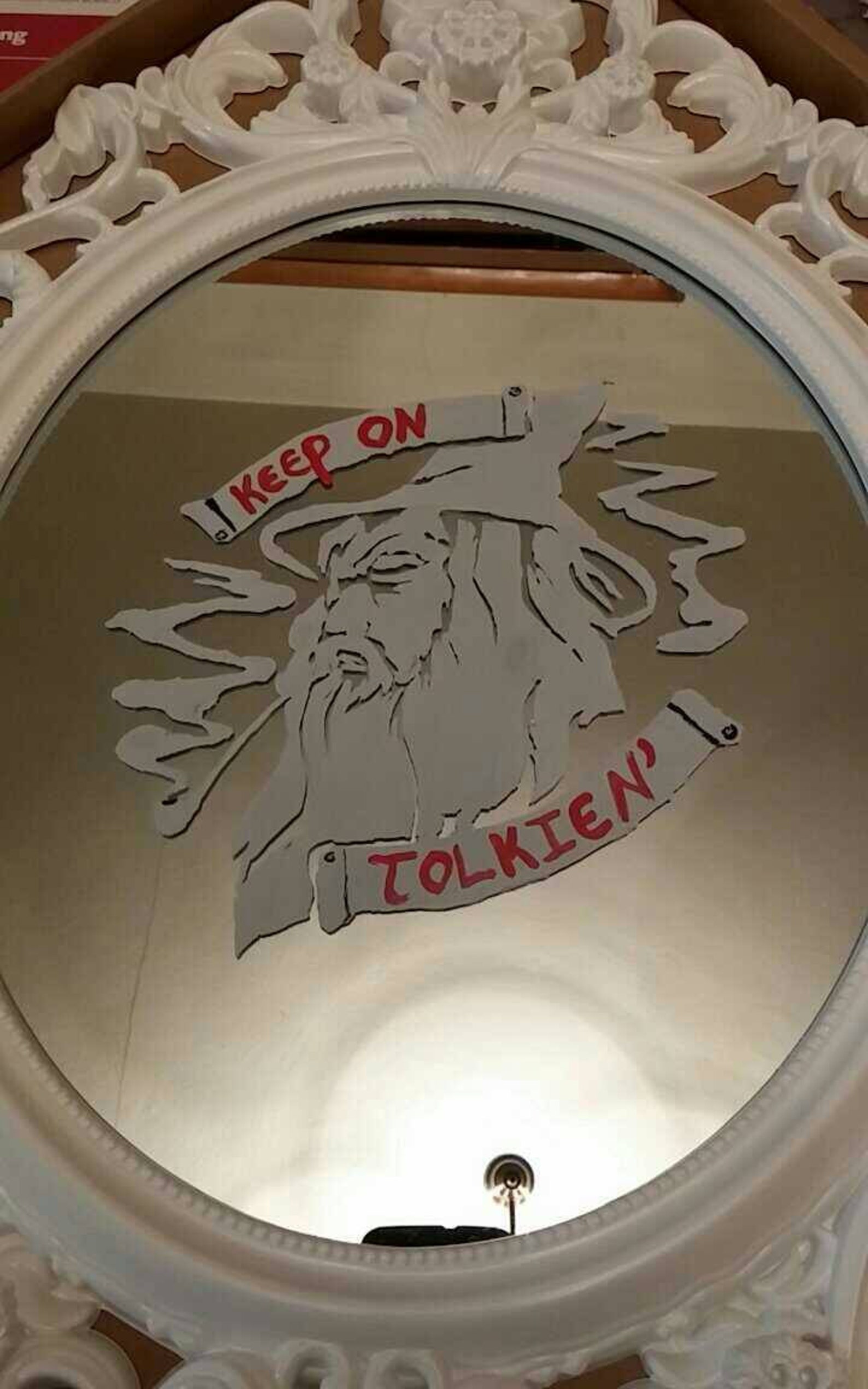 Custom Painted Mirror | Etsy