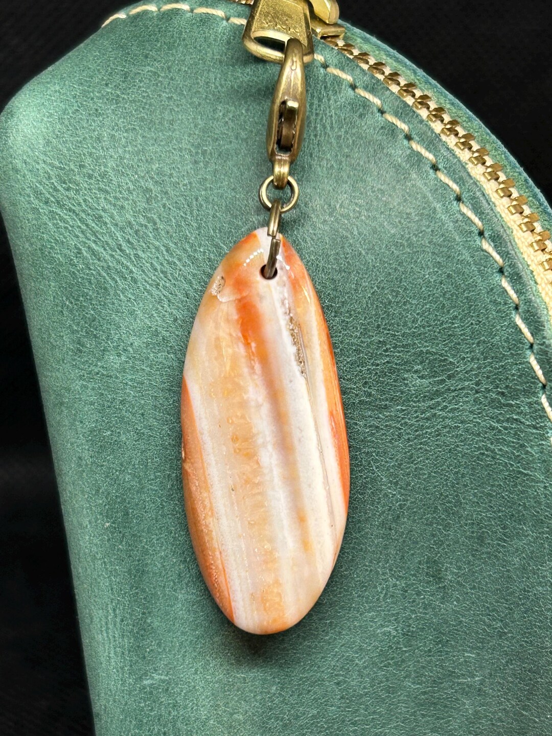 OA001 Bahia Agate Bag Flair - Etsy