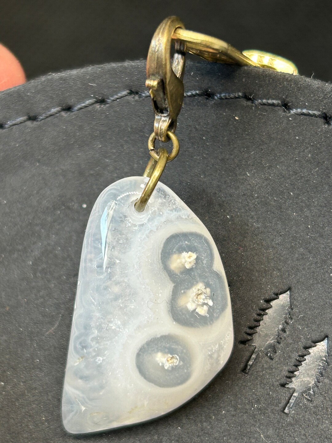 Agate Eye Agate Bag Flair - Etsy