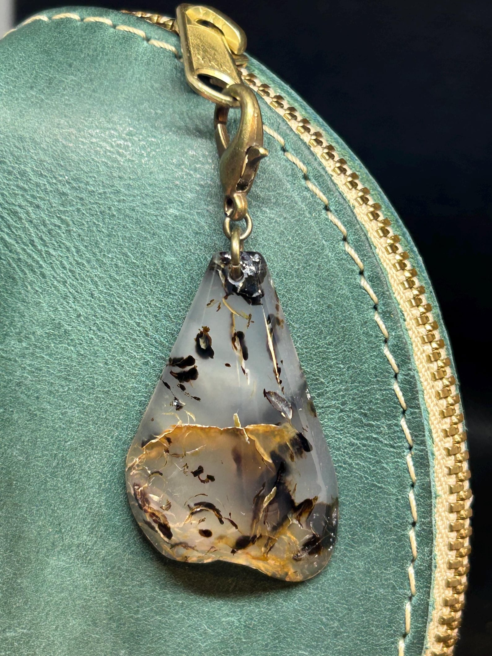 MA084 Montana Agate Bag Flair - Etsy