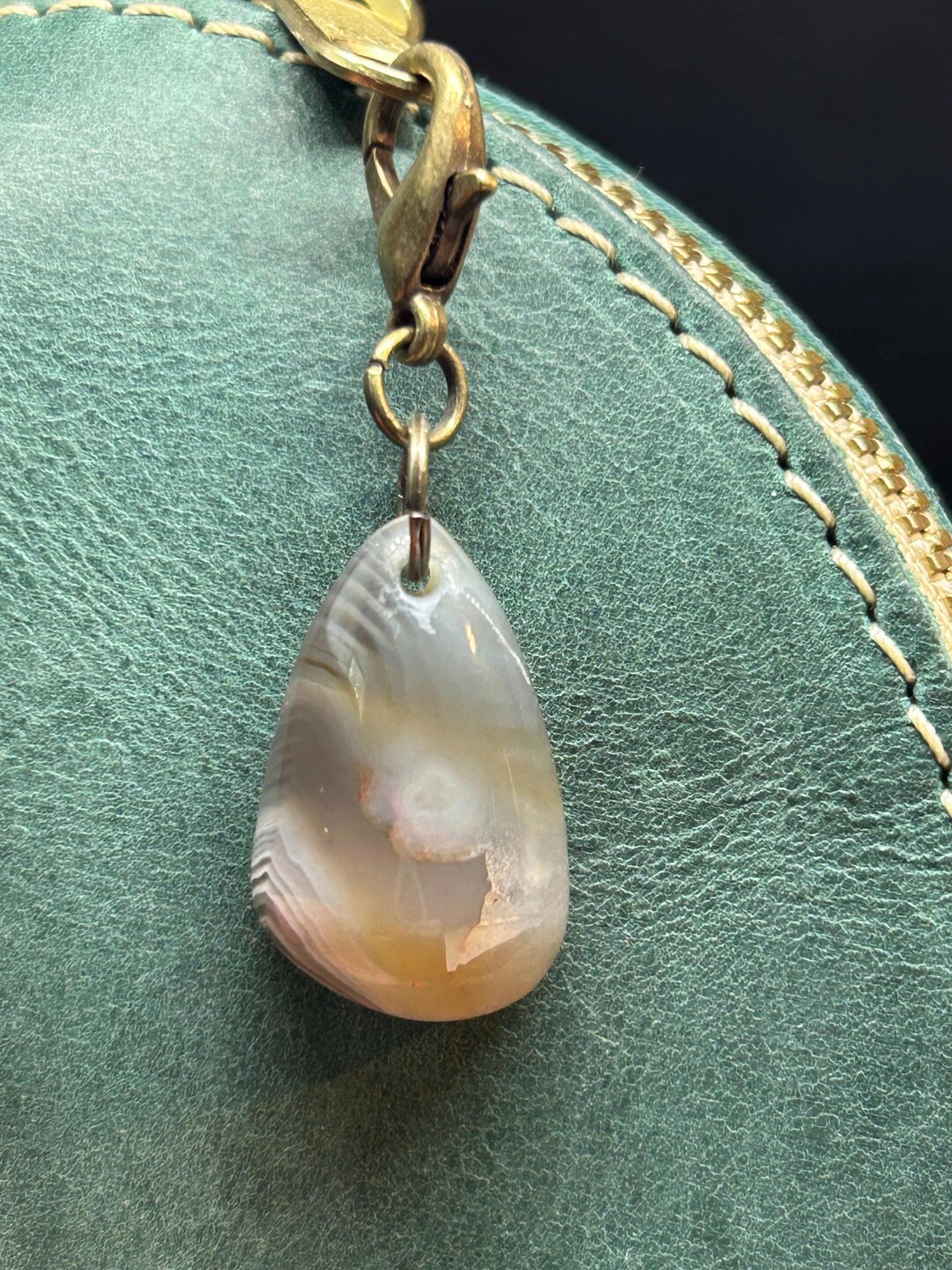 OA007 Botswana Agate Bag Flair - Etsy