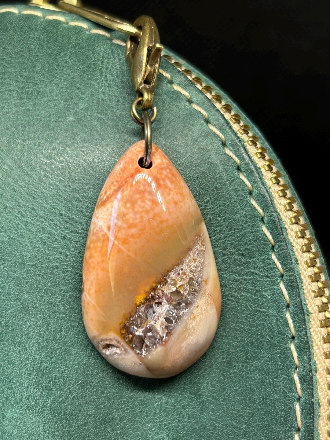 OA005 Bahia Agate Bag Flair - Etsy