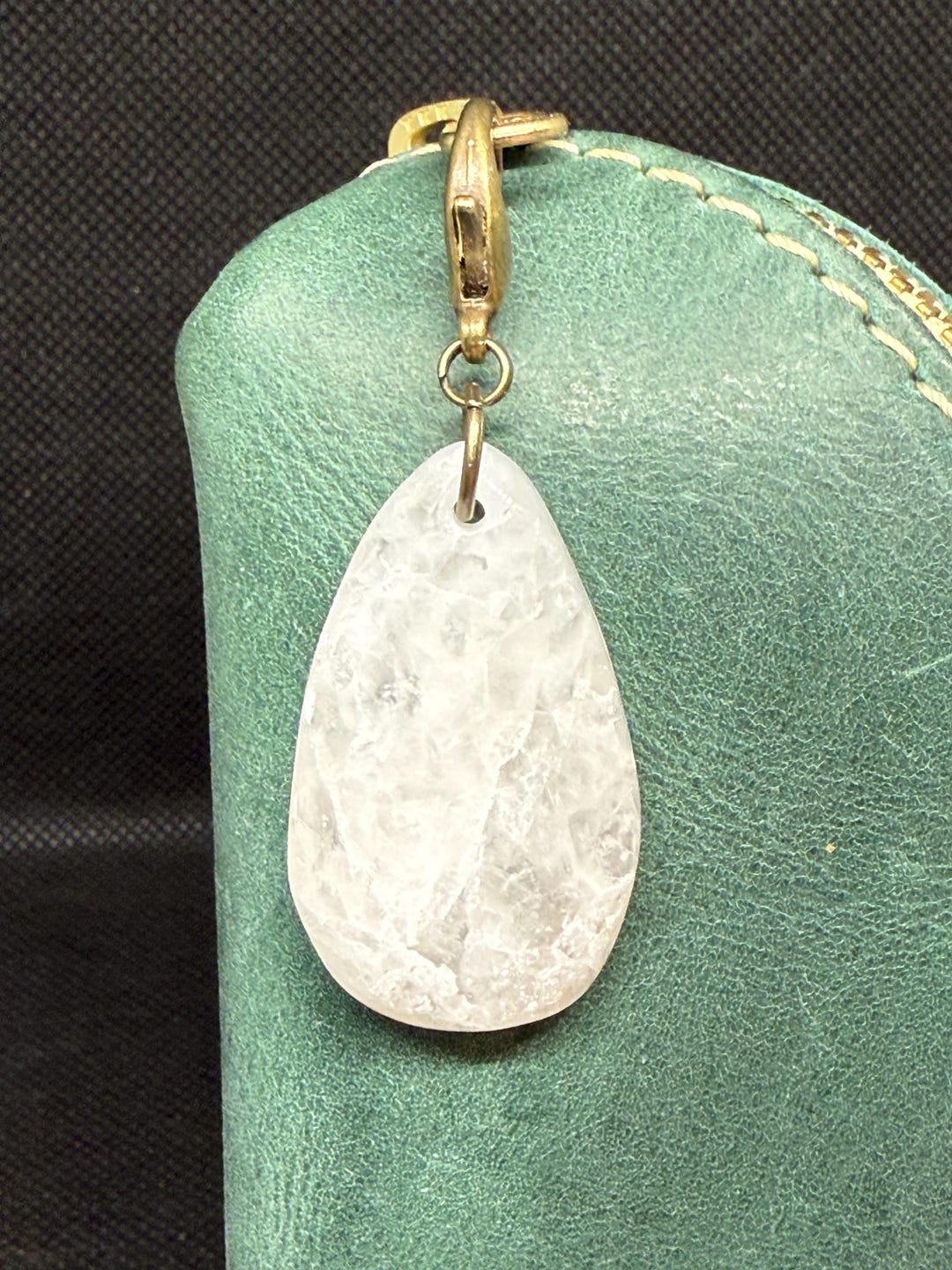 Q019 Montana Cracked White Quartz Bag Flair - Etsy