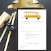 School Transportation Note - Note From Home - Bus Note - Note to ...
