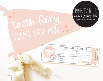Editable Mini Tooth Fairy Letter Tooth Fairy Note Printable - Etsy