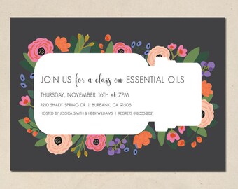 Doterra invitation | Etsy