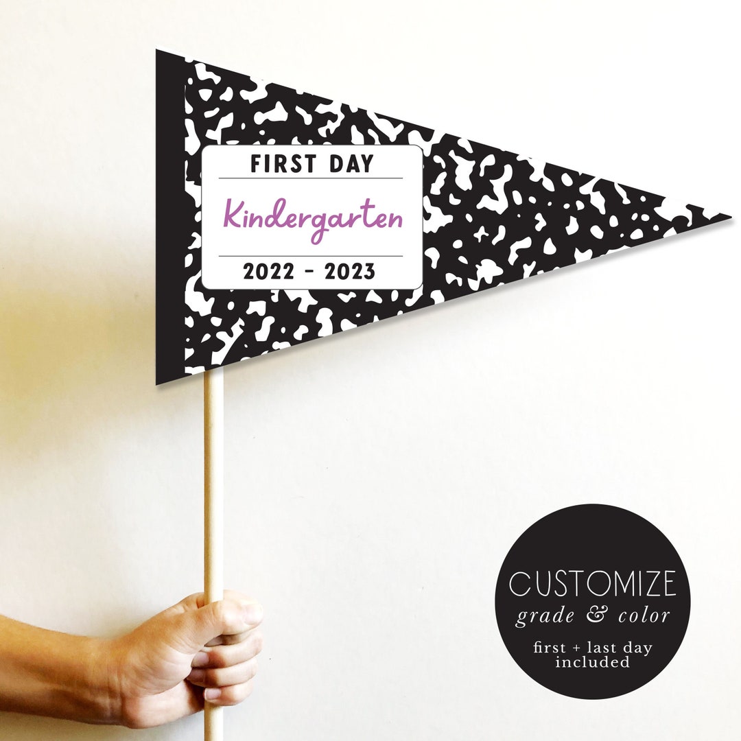 First Day of School - Choose Grade - Back to School Composition ...