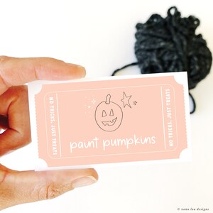 Halloween Coupons Printable Fall Coupons Coupons Hand - Etsy