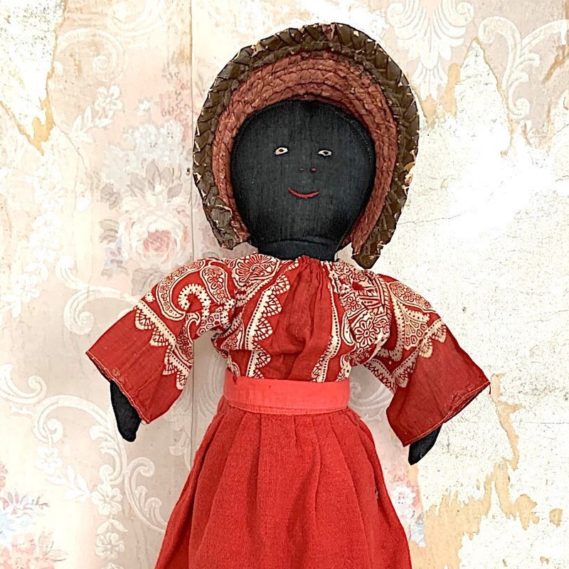 Primitive Cloth Doll - Etsy