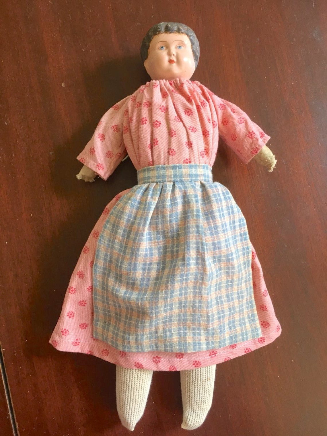 Antique C1900 German Minerva Metal Head Doll 15 Inches - Etsy