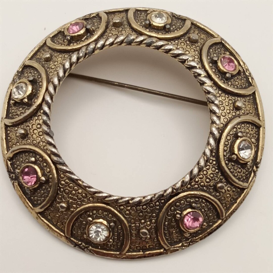 Vintage Scottish Celtic Brooch 5x5cm, Scottish Brooch Pin ,celtic ...