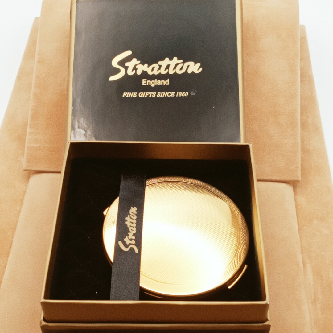 1970s/80s Stunning Vintage Stratton Goldtone Powder Compact - Etsy