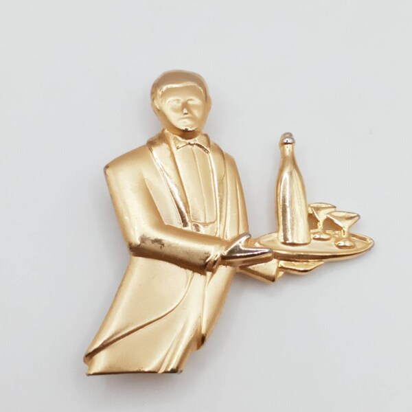 Butler Brooch - Etsy