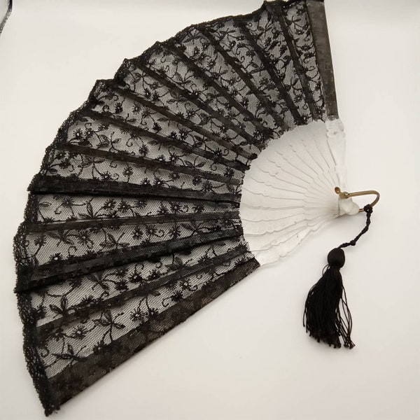Vintage Hand Fan - Etsy