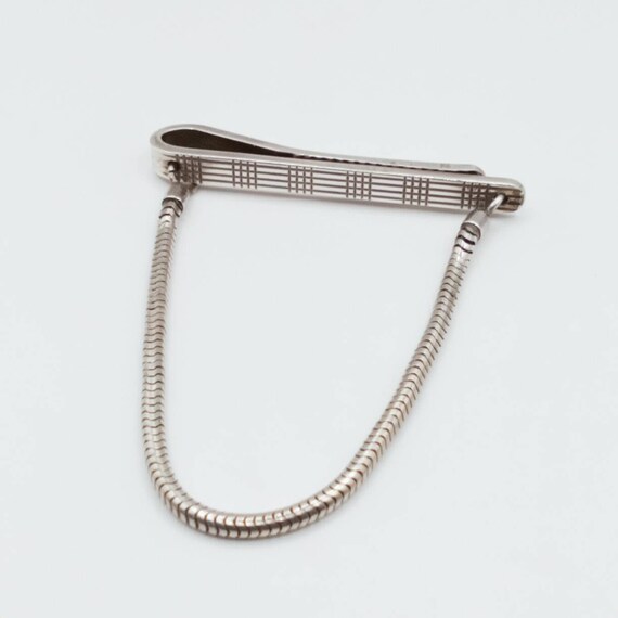 1950s Vintage Hallmarked Birmingham Silver Tie Pin,An… - Gem