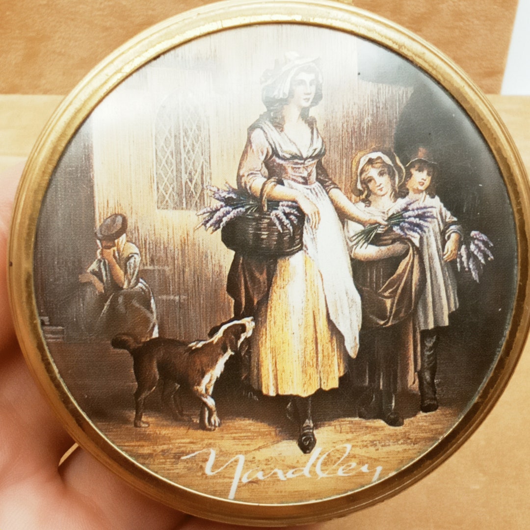 Yardley Victorian Pictorial Design Brass Powder Compact 7cm - Etsy