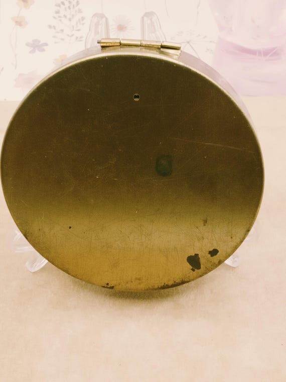 Green Bakelite and Jadeite Compact, Vintage Schildkra… - Gem