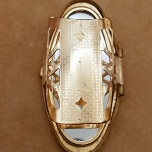 Vintage Stratton Signed Goldtone Lipview Flower Design Gift for Her ...