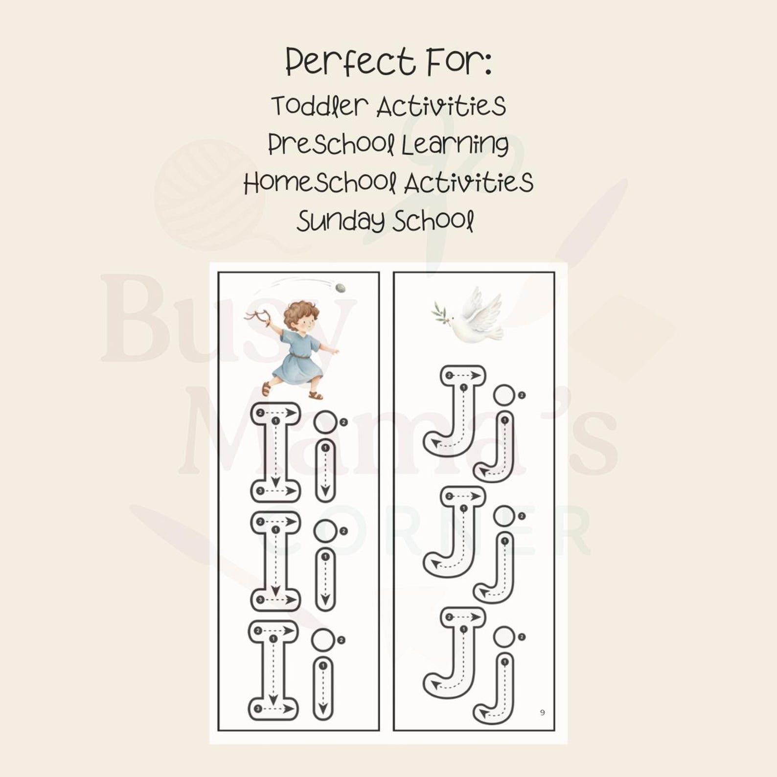 Christian Alphabet Worksheets | Bible Handwriting Practice | Christian ...