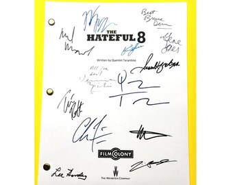 Pulp Fiction Movie Script Signed Autographed Quentin | Etsy