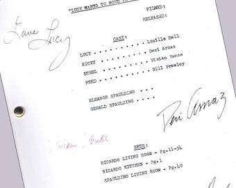 I Love Lucy Cast Desi Arnaz, Vivian Vance, William Frawley and Lucille ...