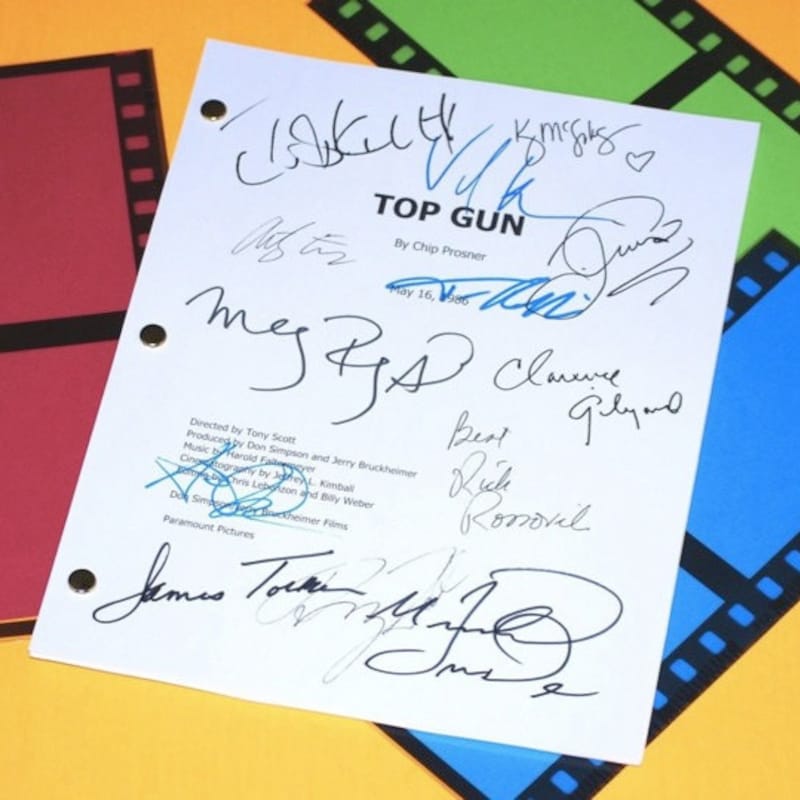 Tom Cruise Autographs - Etsy