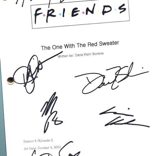 Friends the Last One Final Episode Script TV - Etsy