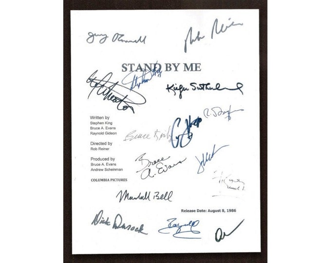 Stand by Me Large Poster - Etsy