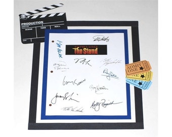 The Shining Movie Screenplay Script Autographed Stephen King | Etsy