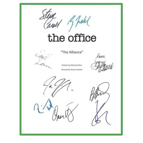 The Office the Alliance TV Script Screenplay - Etsy