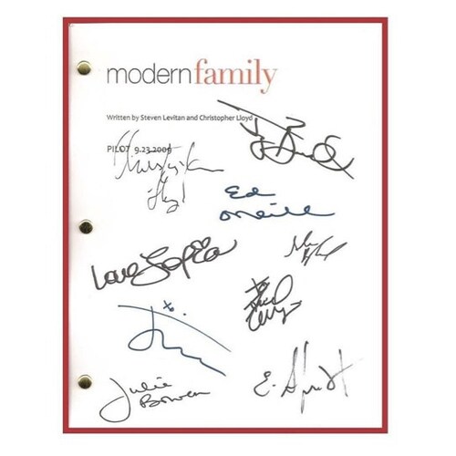 Modern Family TV Signed Script Autograph Screenplay Sofia - Etsy